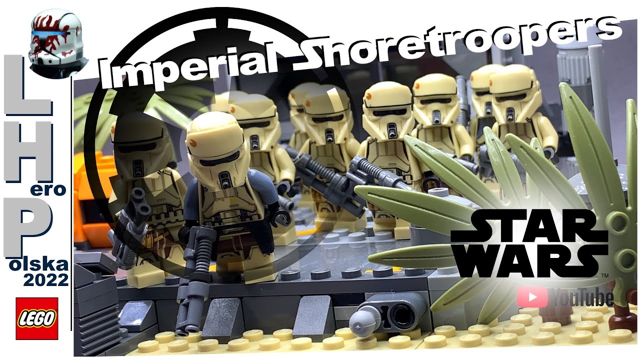 SHORETROOPERS Star Wars LEGO Scarif Trooper - YouTube
