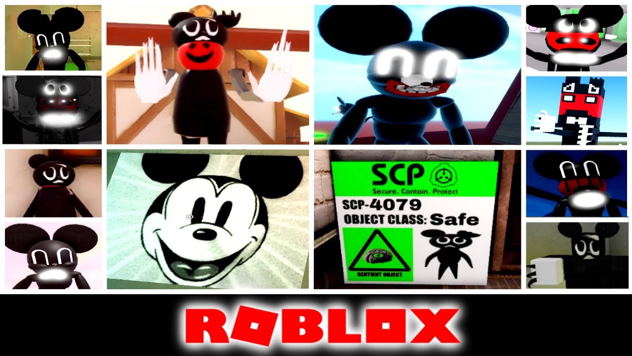 CARTOON MOUSE in 20 Roblox Games Roblox - YouTube