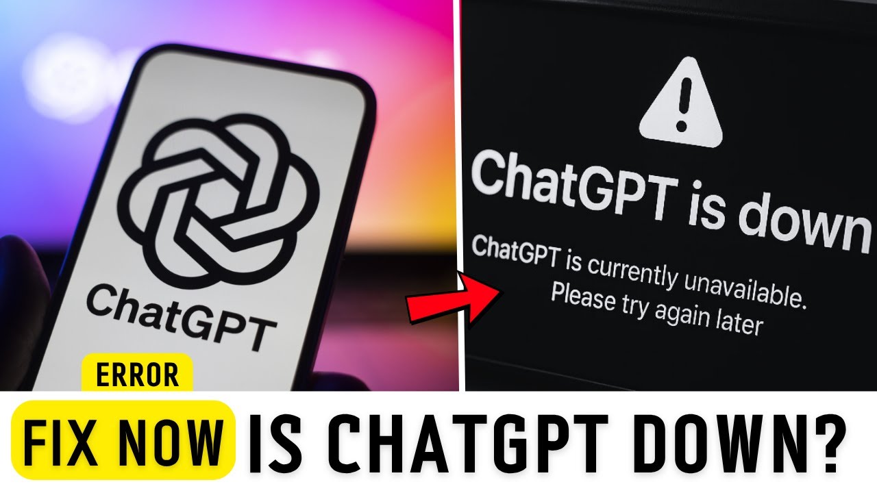 Is ChatGPT Server Down Right Now Today? Fixes & Solutions - YouTube