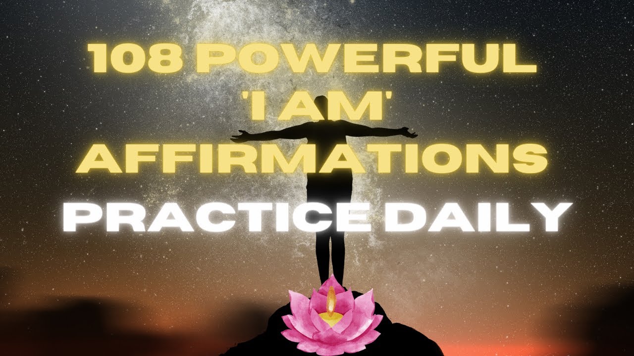 🌟 108 most Powerful Positive Affirmations | I am creator | Attract ...