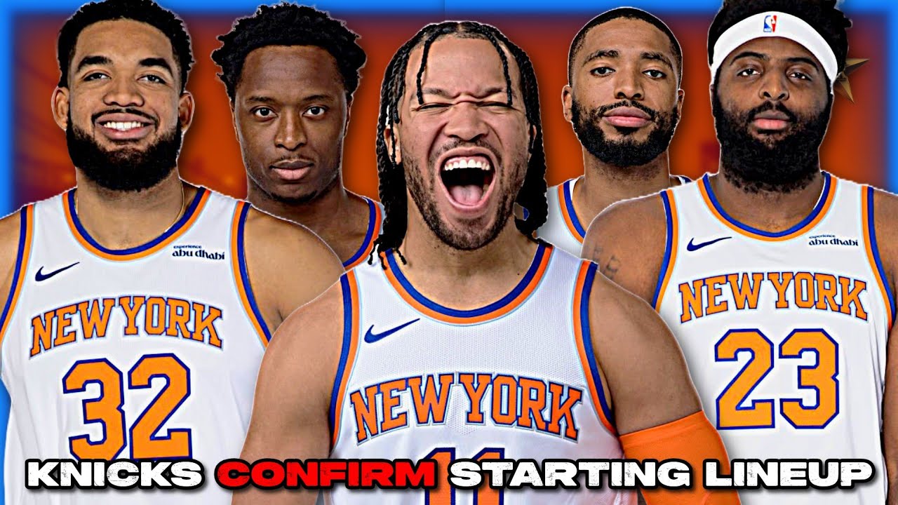 Knicks CONFIRM Starting Lineup For Next Season In Latest Report ...