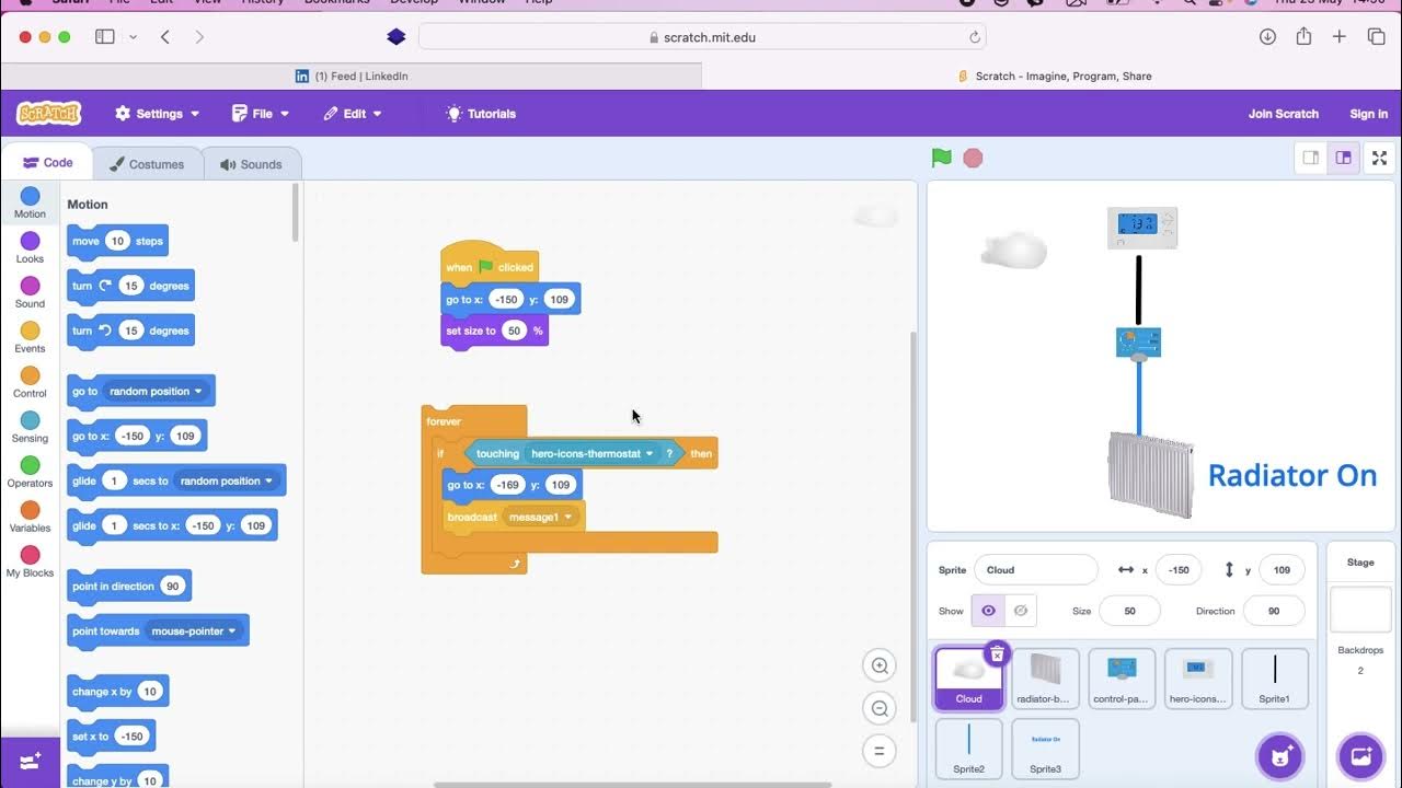 Scratch Code Explanation -08 - YouTube
