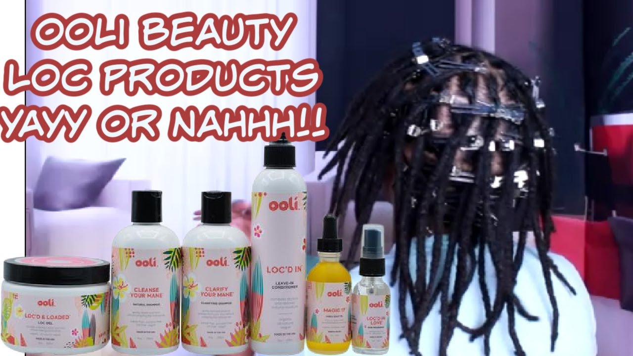 Ooli Beauty Product Line Review and Demo For Locs #washday - YouTube