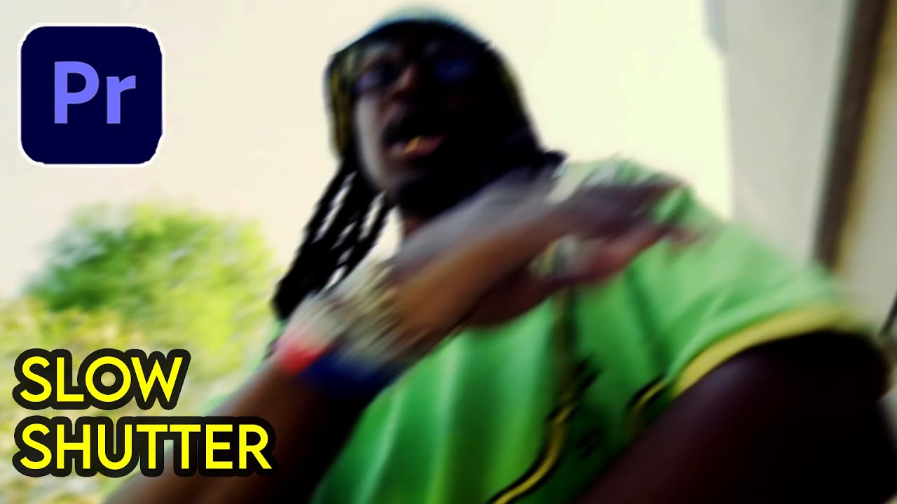 The EASIEST SLOW SHUTTER Effect in Premiere Pro - YouTube