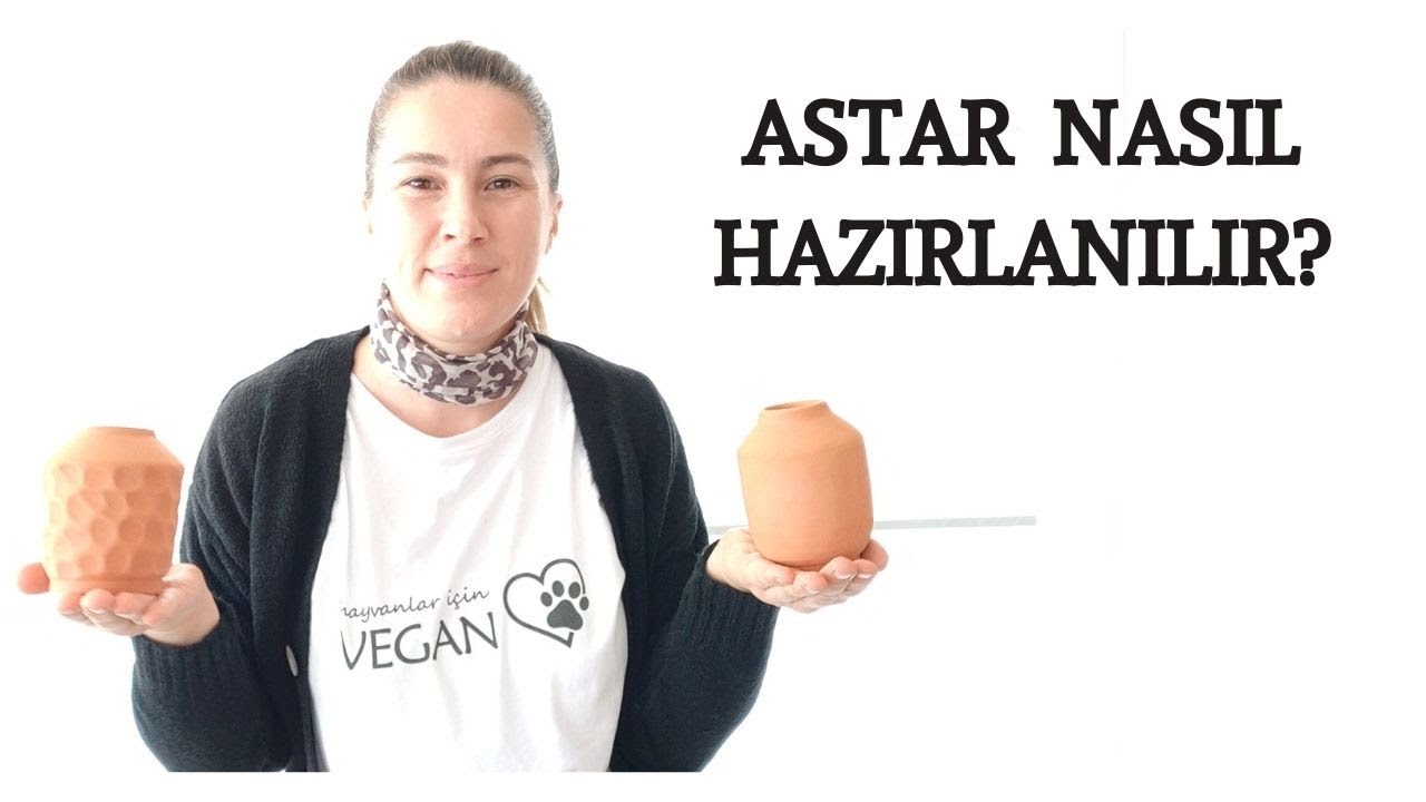 Seramik objelerimiz için ''Astar Nasıl Hazırlanılır?'' - YouTube