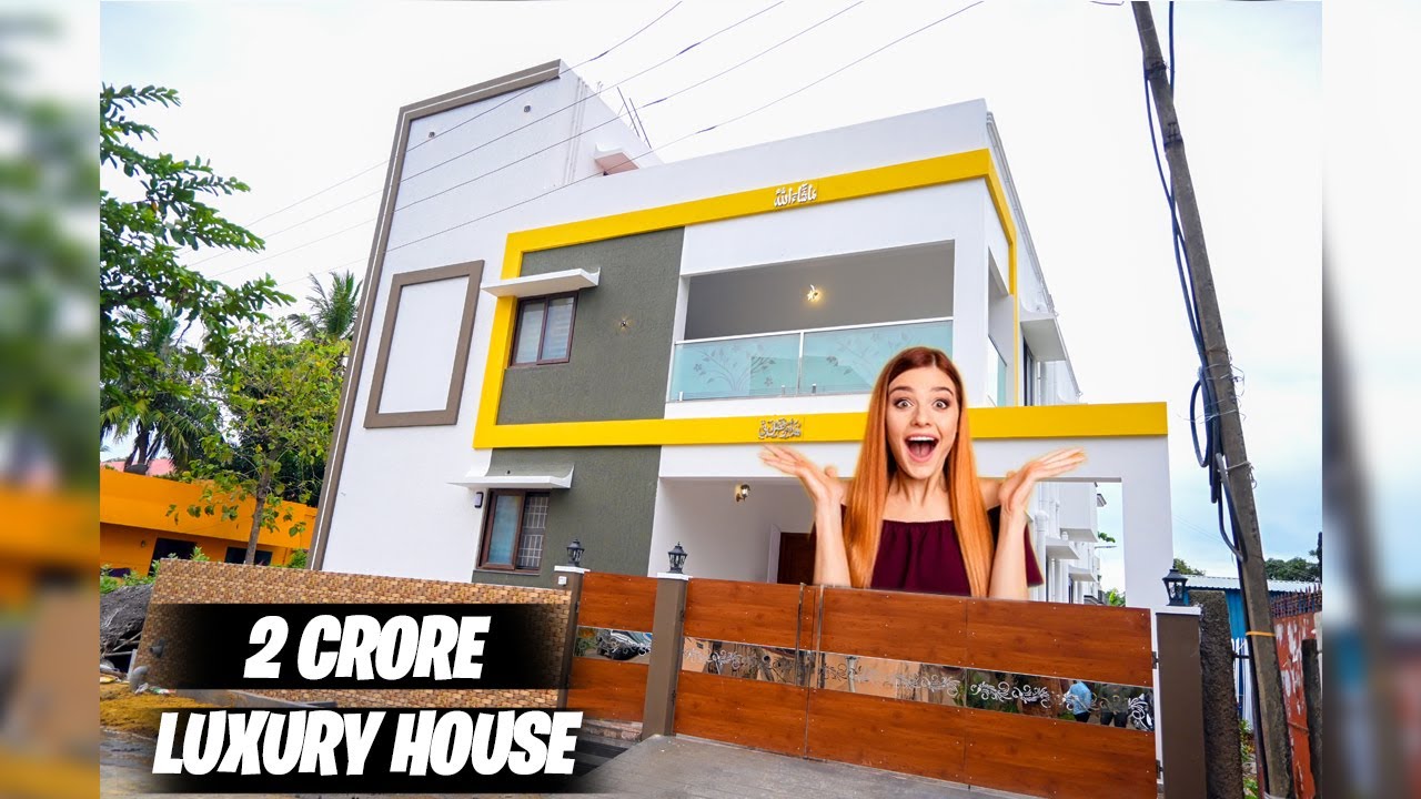 2 crore luxurious interiors house madhavaram chennai !! - YouTube