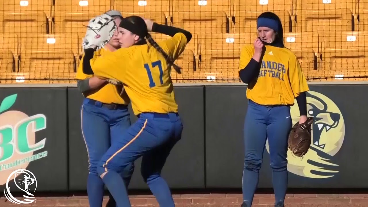 Lander Softball || Sights & Sounds of First Spring Practice - YouTube