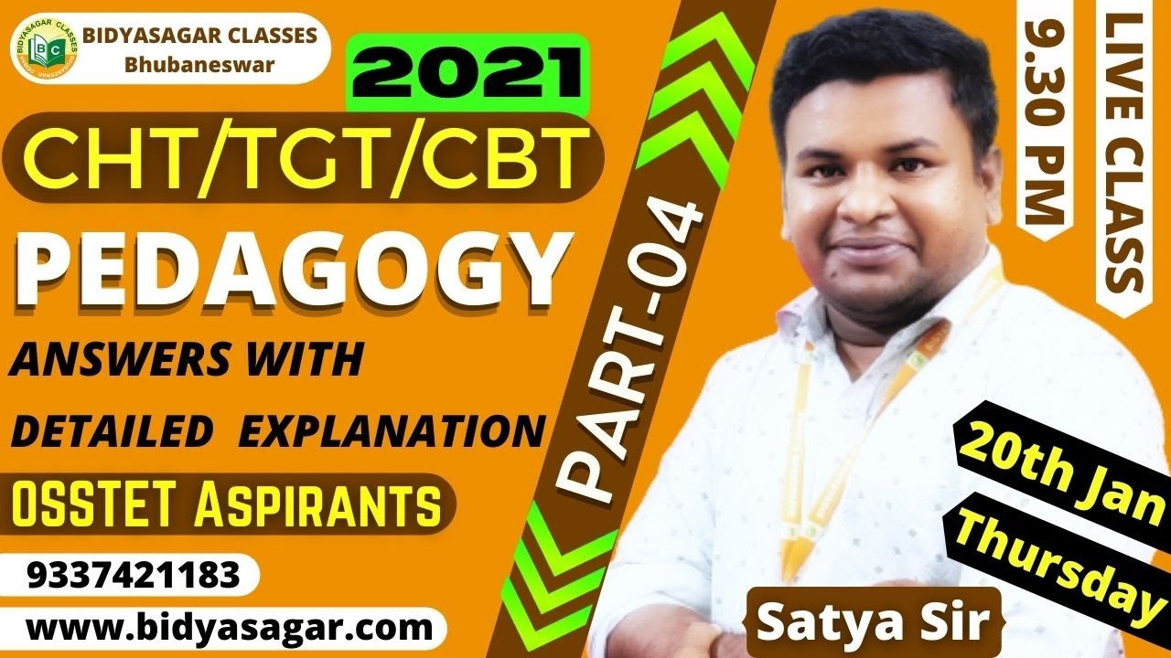 Previous Year TGT/CHT High School Teacher 2021 (26th Oct CBZ Shift-2 ...