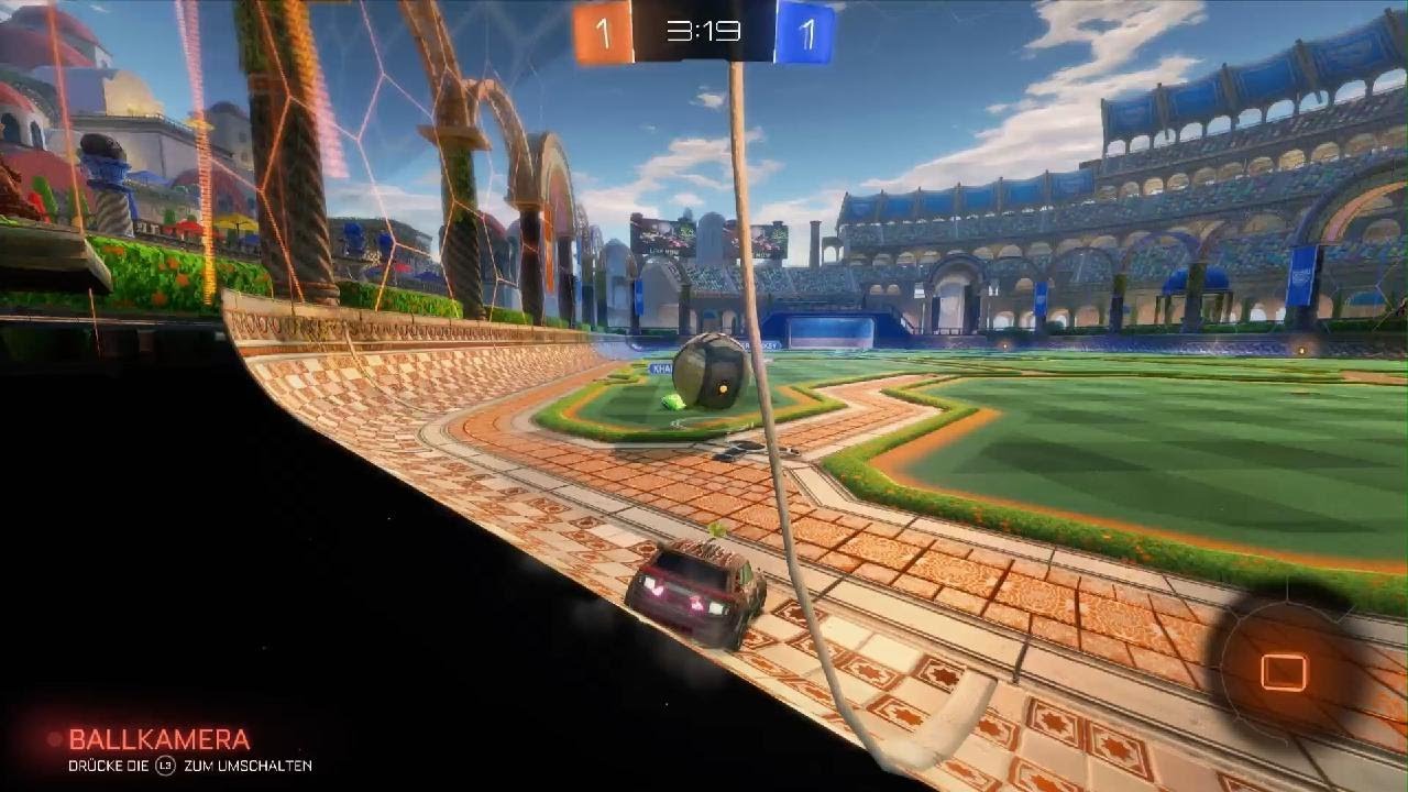 Rocket League aerial pass - YouTube