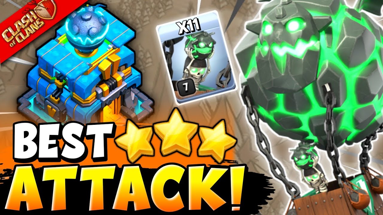 TH12 Lavaloon Attack Strategy 2023 | How To Use Lavaloon (Clash of Clans) - YouTube