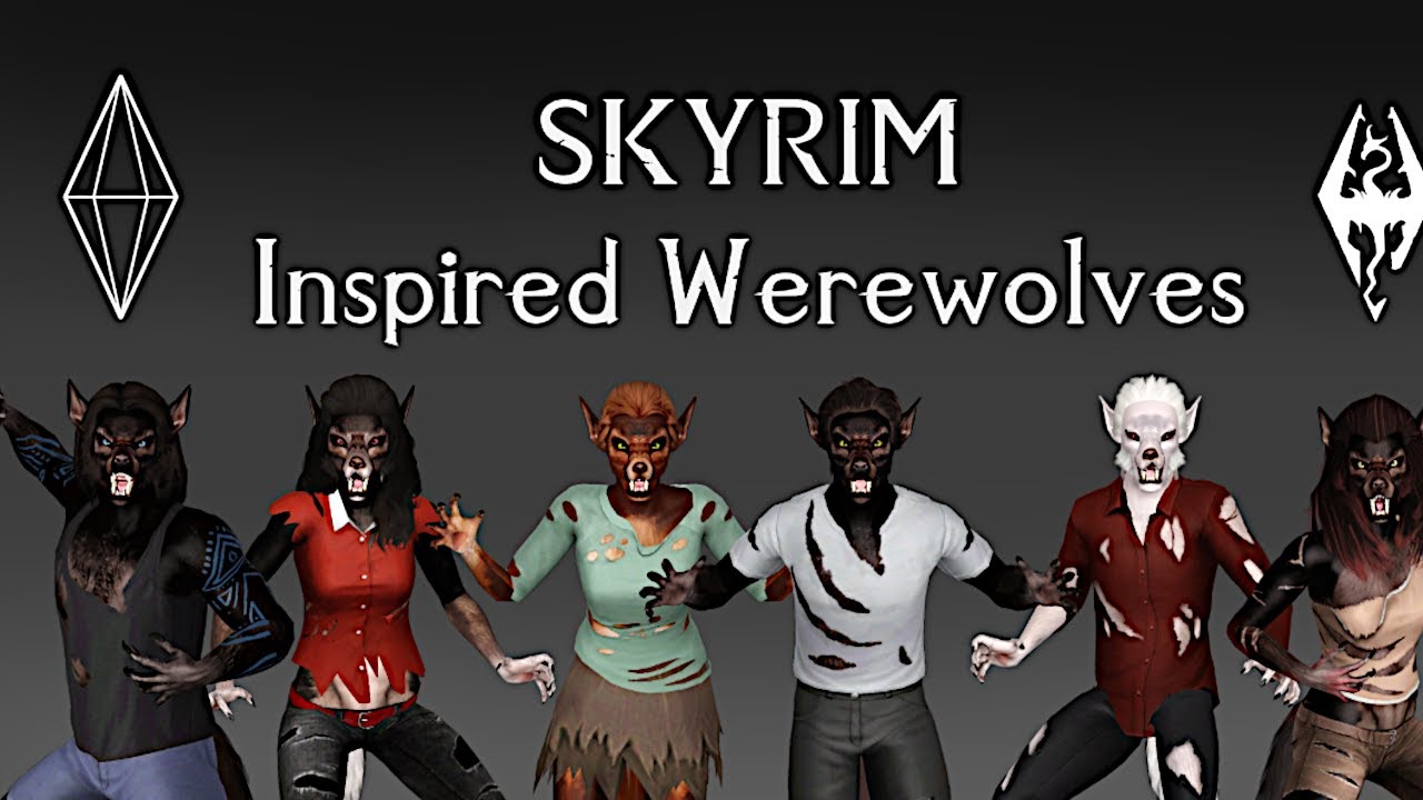 Die Sims 3 SKYRIM Inspired Werewolves Mod - YouTube