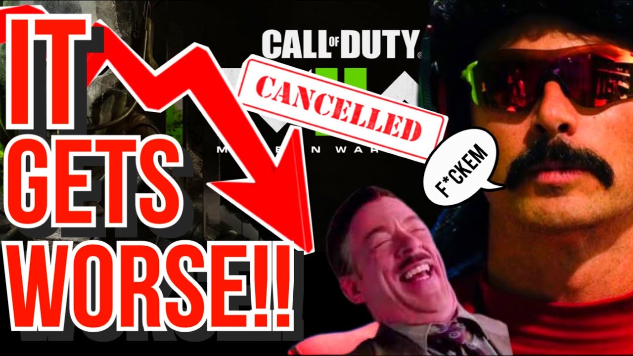 CALL of DUTY GOES WOKE CANCELS NickMercs - Dr Disrespect UNINSTALLS ...