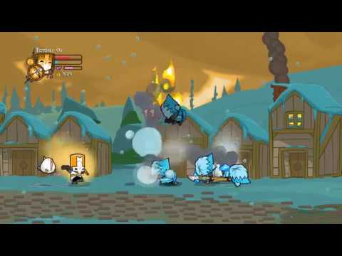 Castle Crashers - Chapter 11-2 Snow World - No commentary (PC) - YouTube