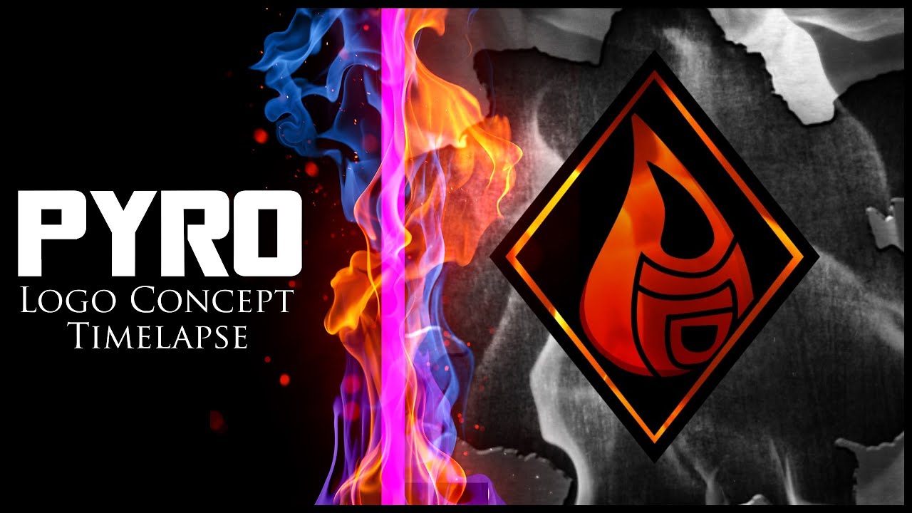 Pyro Logo Concept (timelapse) - YouTube