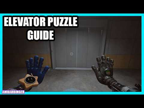 Poppy Playtime Chapter 5 Elevator Shaft Puzzle Guide - YouTube