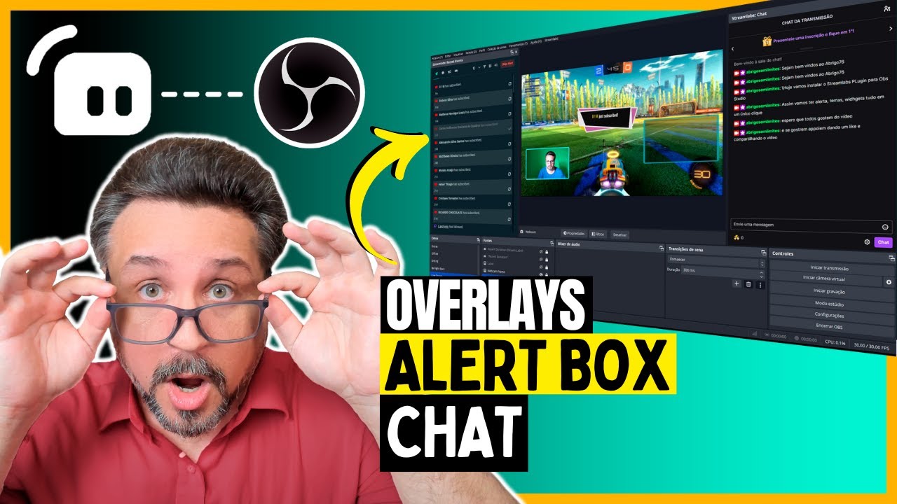 Streamlabs Plugin para OBS Studio Como Configurar Alerta e Overlays com ...