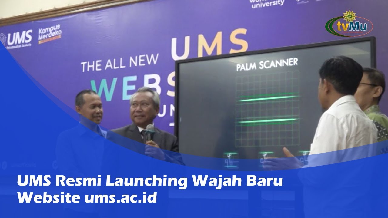 UMS Resmi Launching Website umsacid - YouTube
