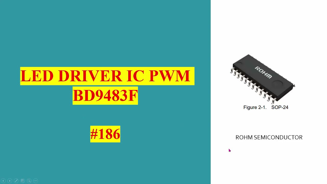 Nguồn Xung lái LED IC BD9483F # 186 - YouTube