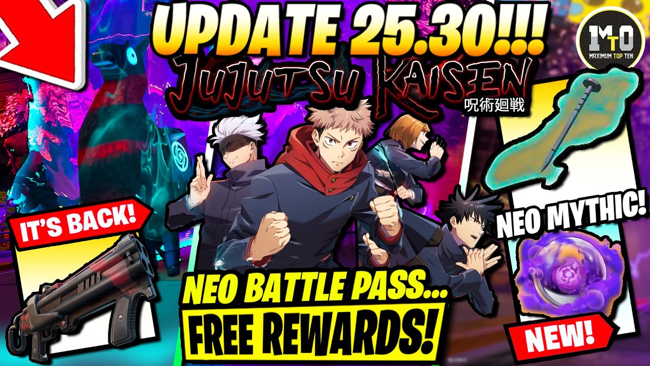 ΤΟ *ΤΕΛΙΚΟ UPDATE* ΤΗΣ ΣΕΖΟΝ... 🔥 ΝΕΟ BATTLE PASS, JUJUTSU KAISEN EVENT ...