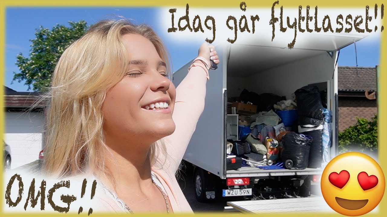 DET ÄR DAGS! FLYTTVLOGG DEL1 - YouTube