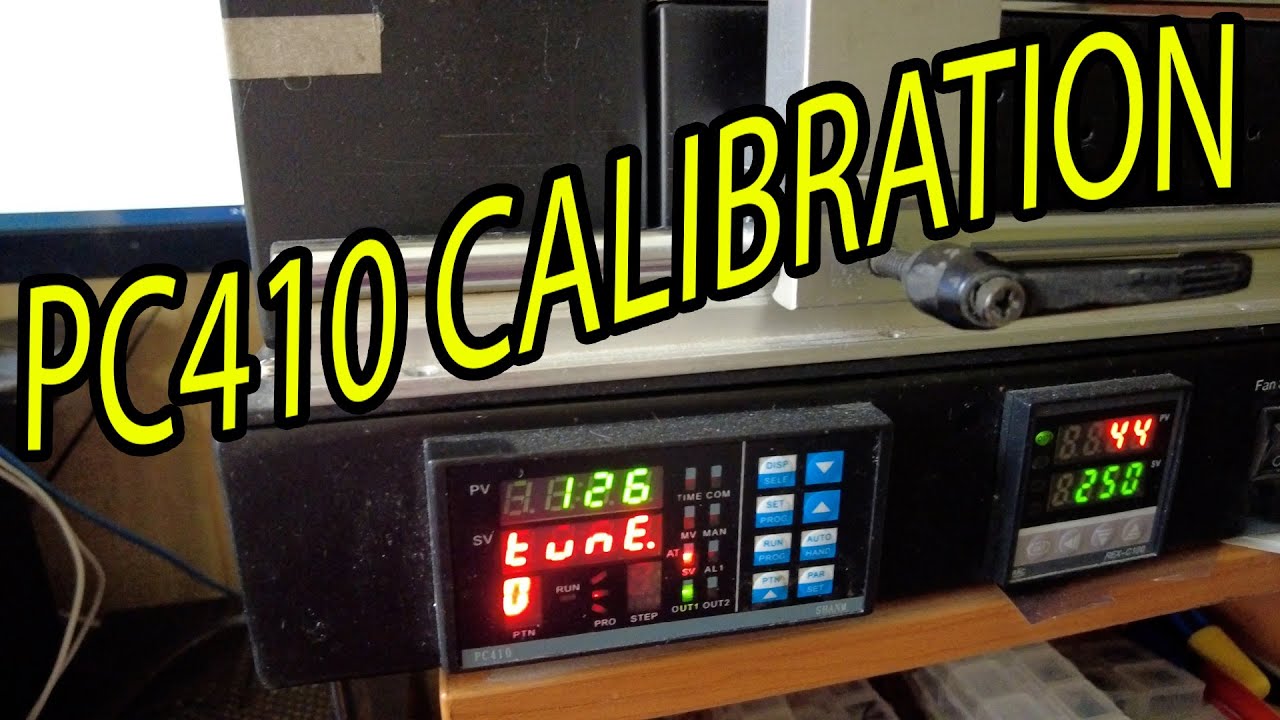 PC410 калибровка - YouTube