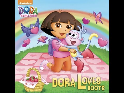 Kids Book Read Aloud: Nickelodeon Dora The Explorer Dora Loves Boots by ...