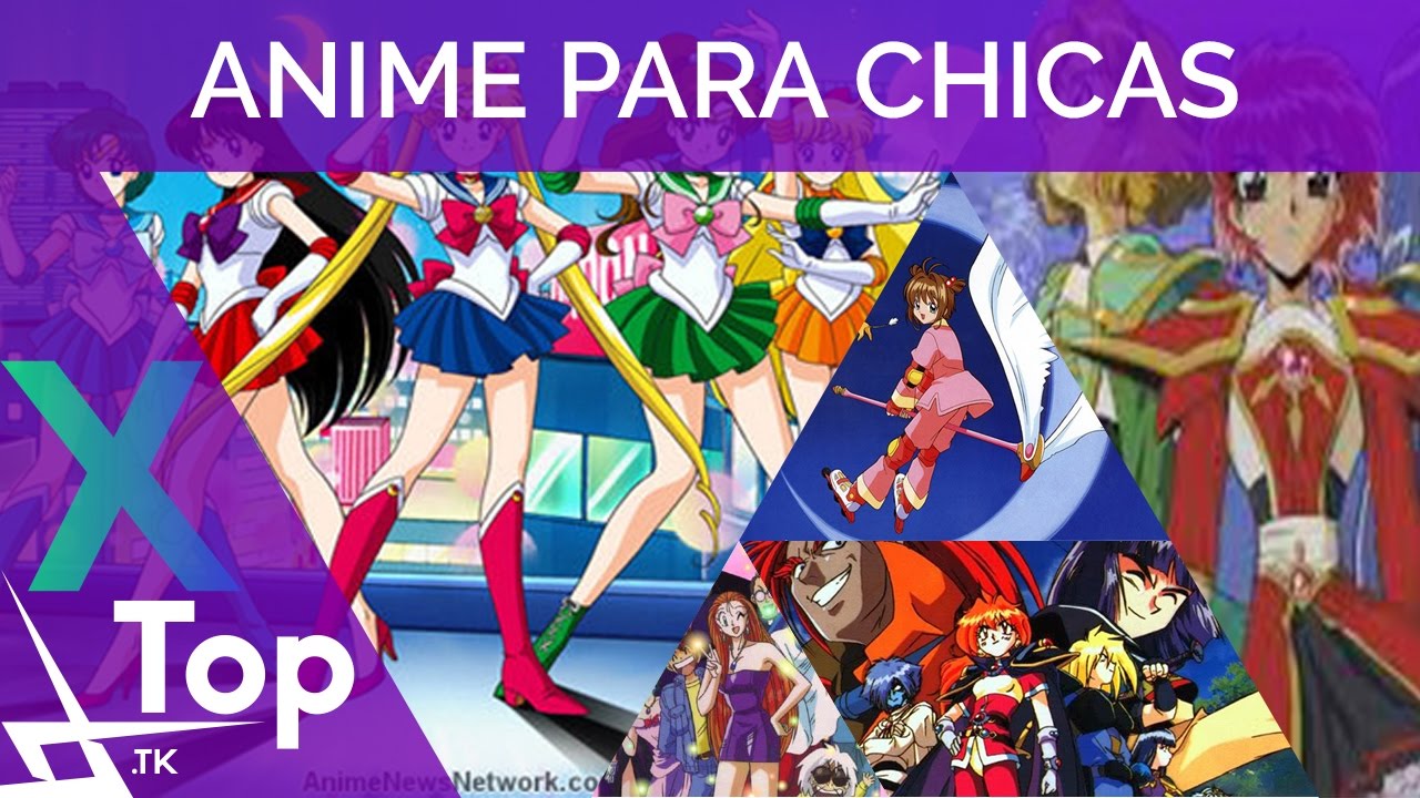 Top 5 Anime para Chicas | Animente | XOver TV - YouTube