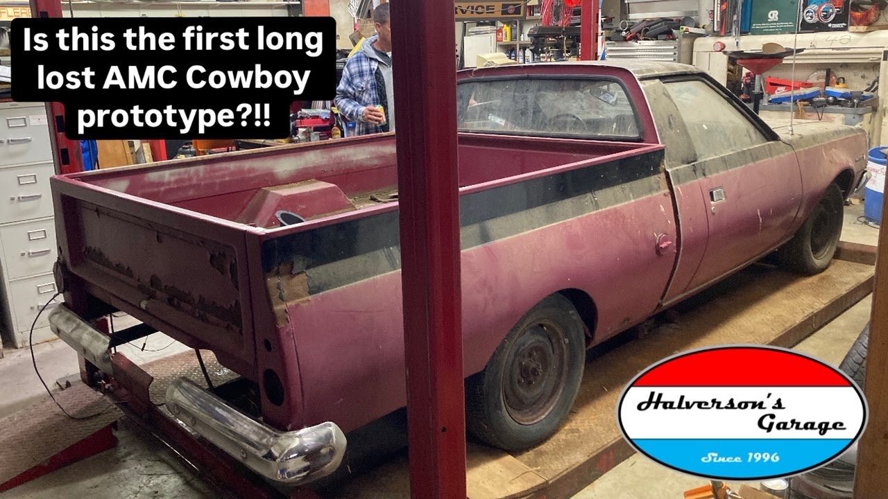 Lost AMC Cowboy prototype finally found!!!! - YouTube