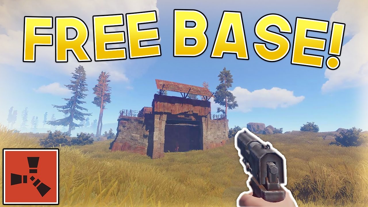 FREE BASE! | Rust SOLO Gameplay - YouTube