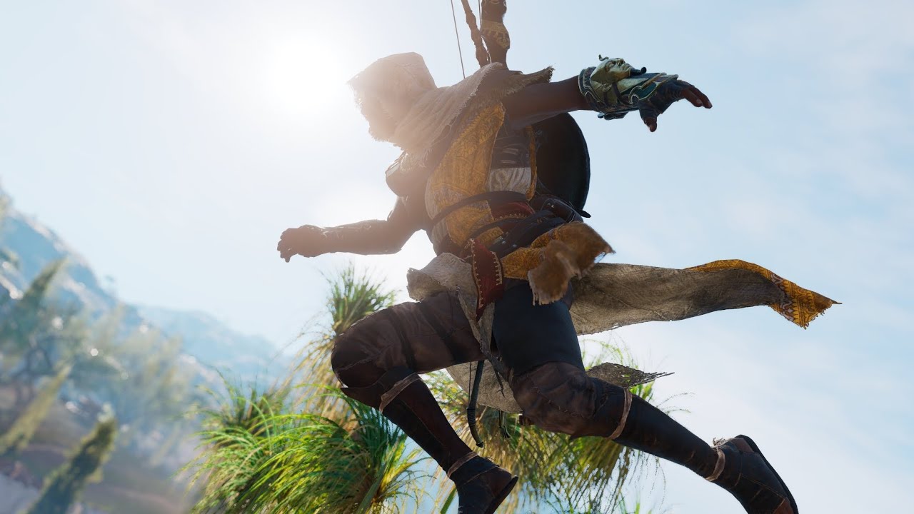 The Heart Of Egypt Strength Of Hidden One Bayek Outfit Ac Origins ...