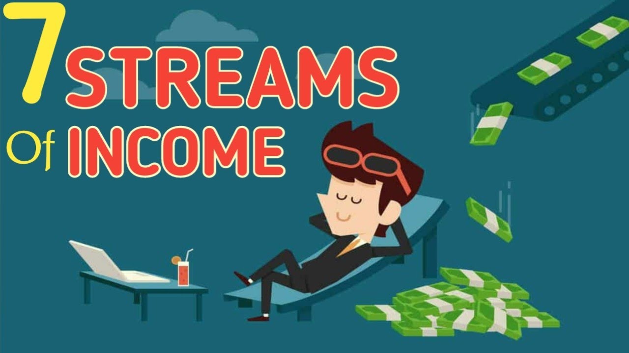 Top 7 Streams Of Income | 7 Streams Of Income Ideas | Passive Income ...