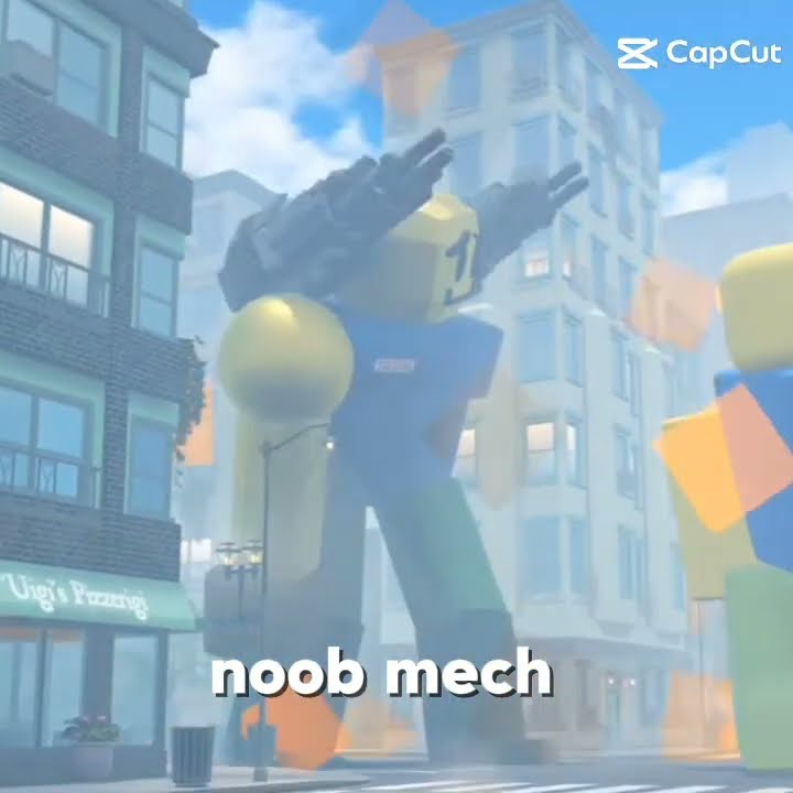 Noob mech or Brick Battle mech noob Experiment multiverse #edit - YouTube