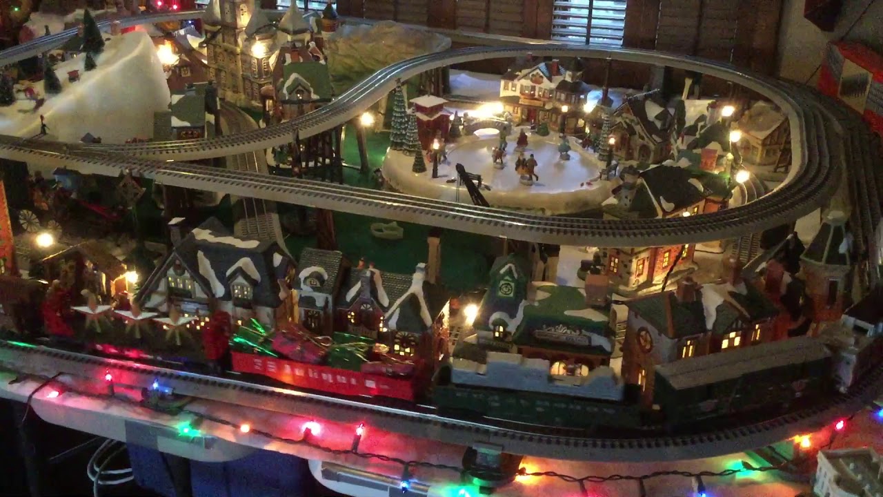 Part 1 - Jim's 2020 Christmas Lionel Train Layout - YouTube