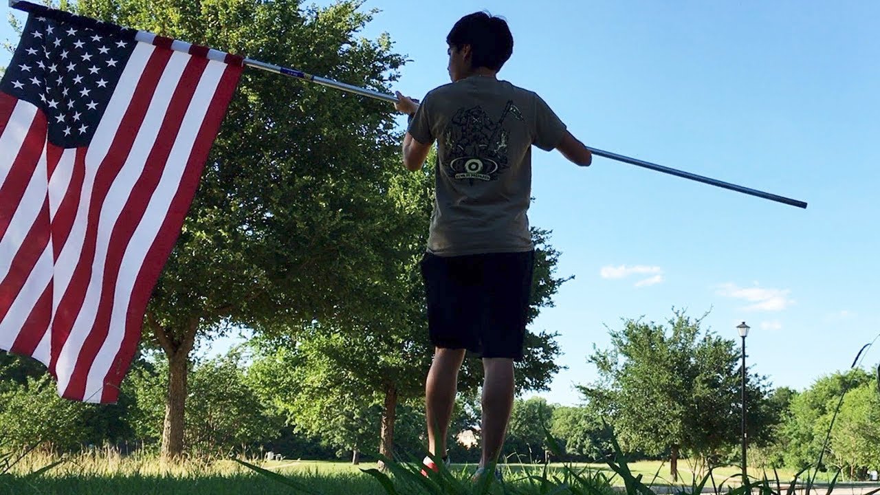 Flag Duty How To: Picking Up Flags - YouTube