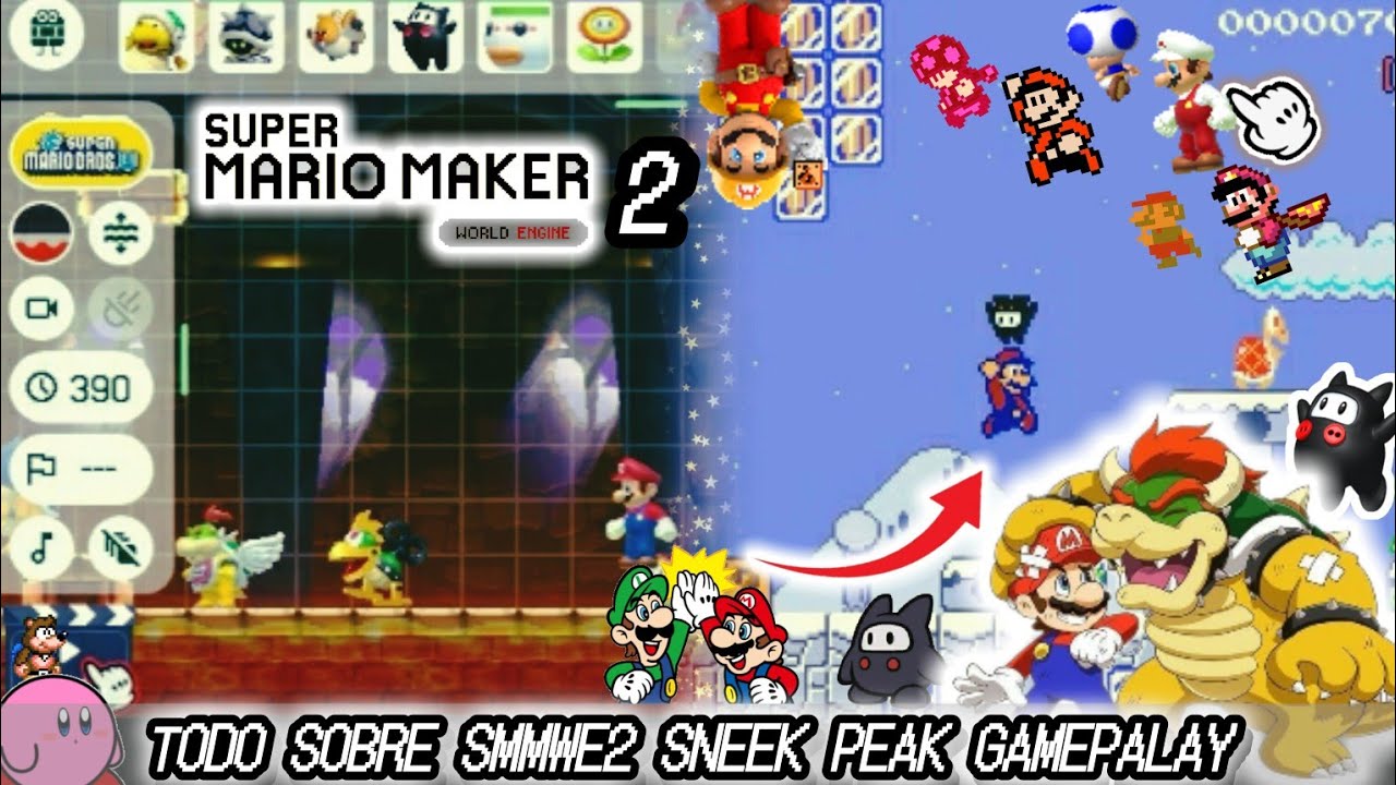 Todo lo que Tienes que Saber sobre Super Mario Maker World Engine 2 V1 ...