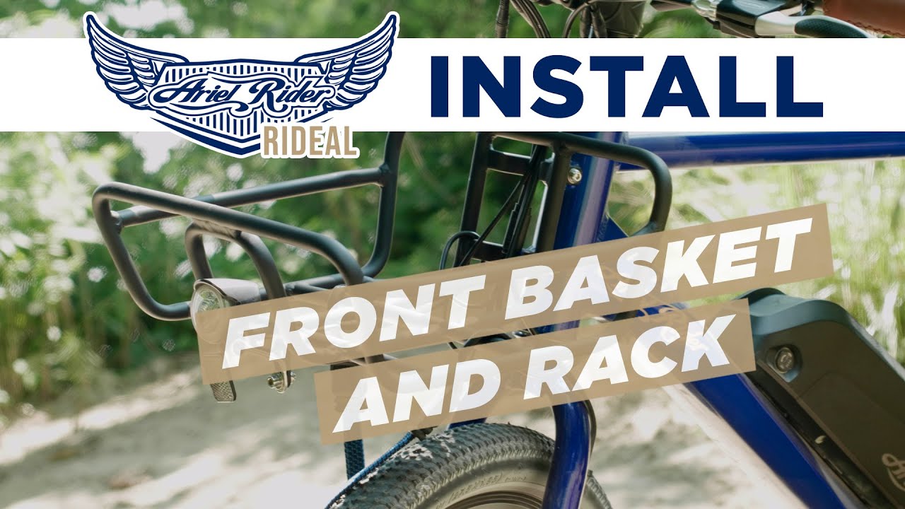 Is this the best upgrade for your Ariel Rider Rideal? Front Basket/Rack ...