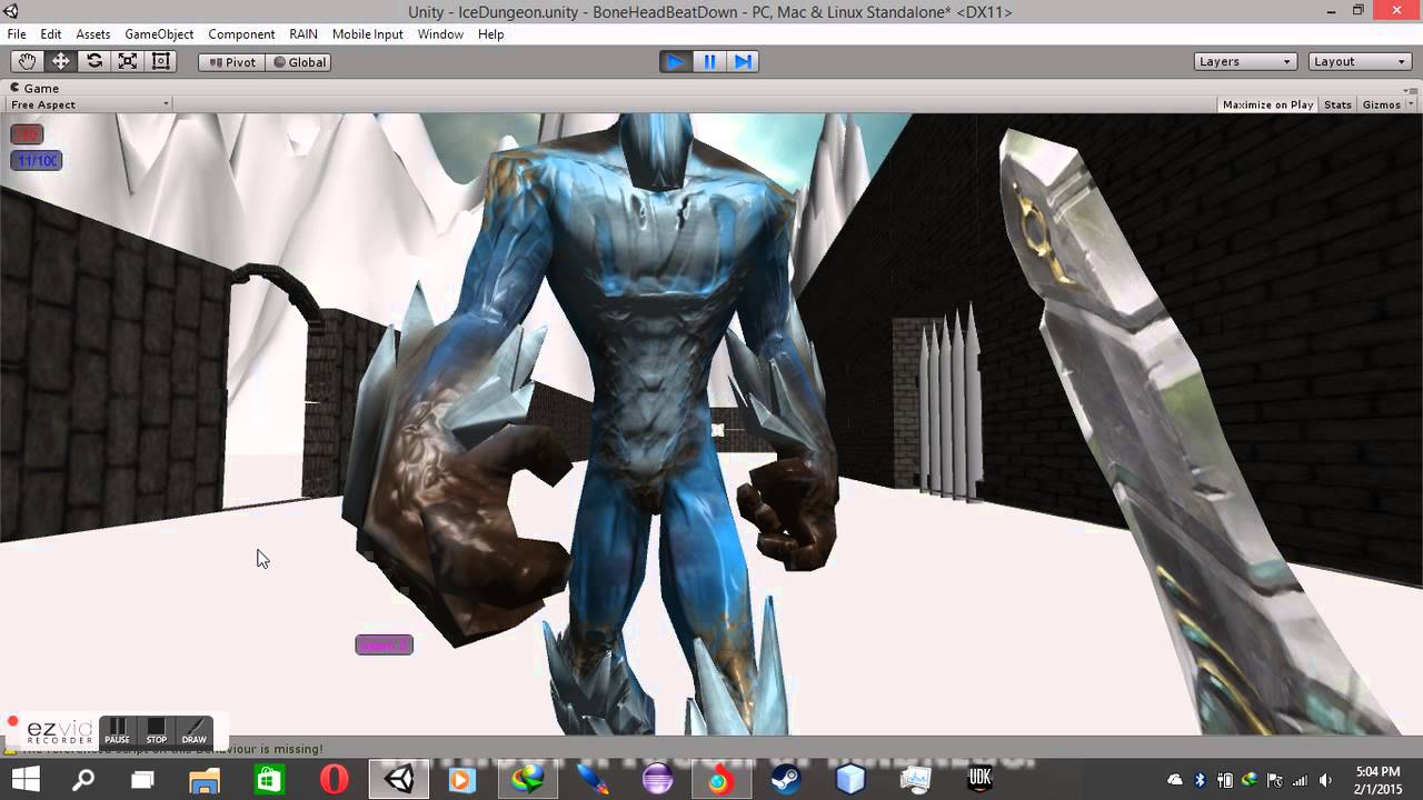 Ice Dungeon - Simple Unity3d ARPG demo - YouTube