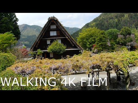 Walk world in Japan[4K] Walking Around Gero Onsen Gassho Village ...
