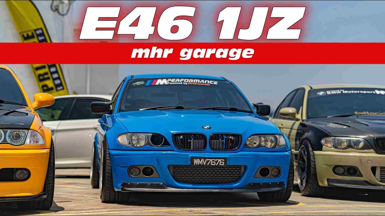 BMW E46 Swap 1JZ Engine by MHR Garage - YouTube