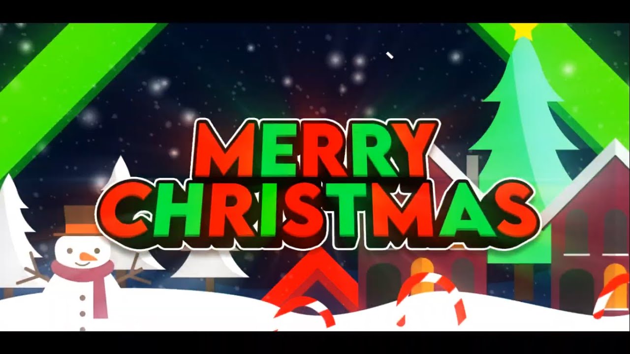 Top 5 Free Christmas Intro Templates #5 - YouTube