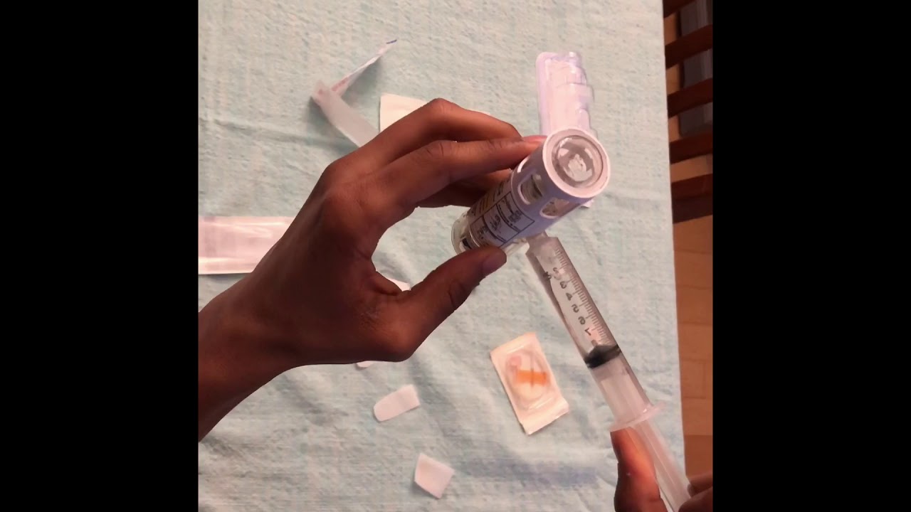 How To Self-Inject Factor VIII - YouTube