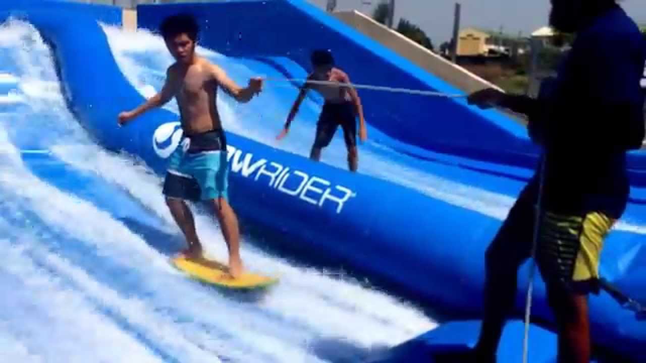 Flowboarding at Flowhouse! - YouTube