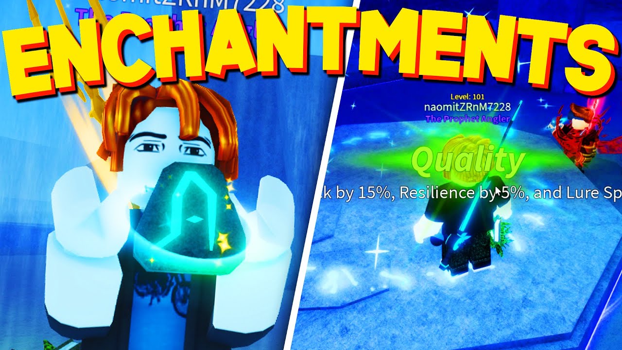 How To GET & USE ENCHANT RELICS & ENCHANT YOUR ROD in FISCH! (ROBLOX ...