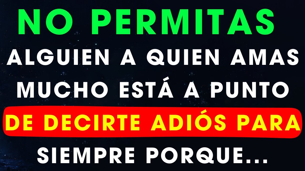 DESCUBRE LA IMPACTANTE VERDAD DETRÁS DE SU ADIÓS MENSAJE DE DIOS DIOS ...