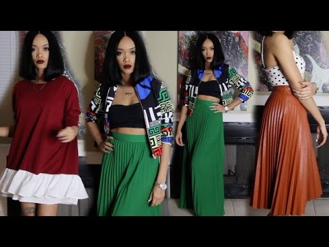 FASHION | SheIn and Romwe Spring Haul & Try On - YouTube
