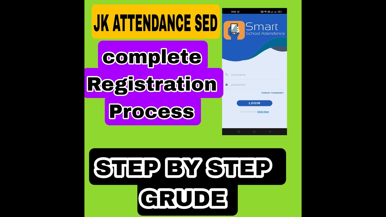 JK Attendance App || How to add teachers || How to Check in || - YouTube