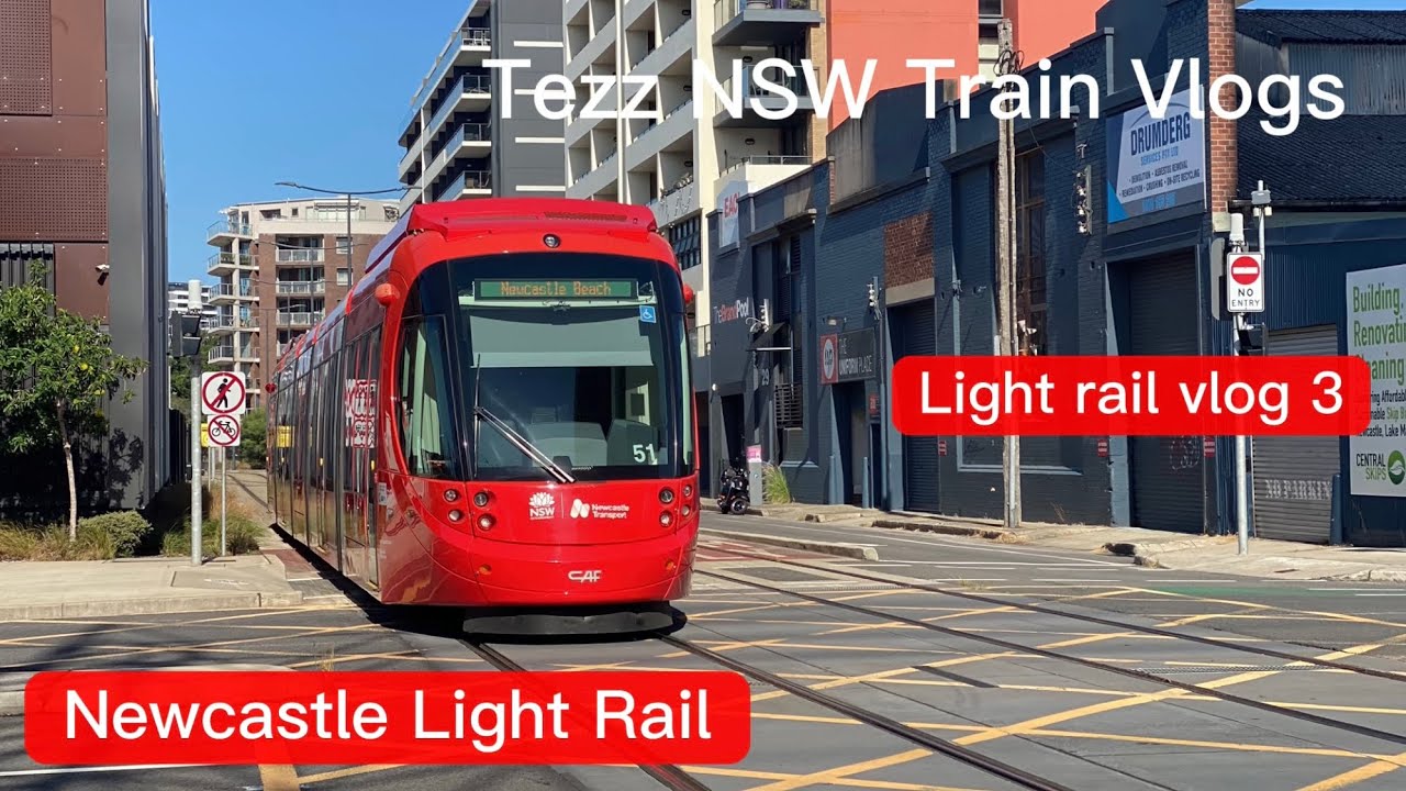 Light Rail Vlog 3: Newcastle Light Rail - YouTube