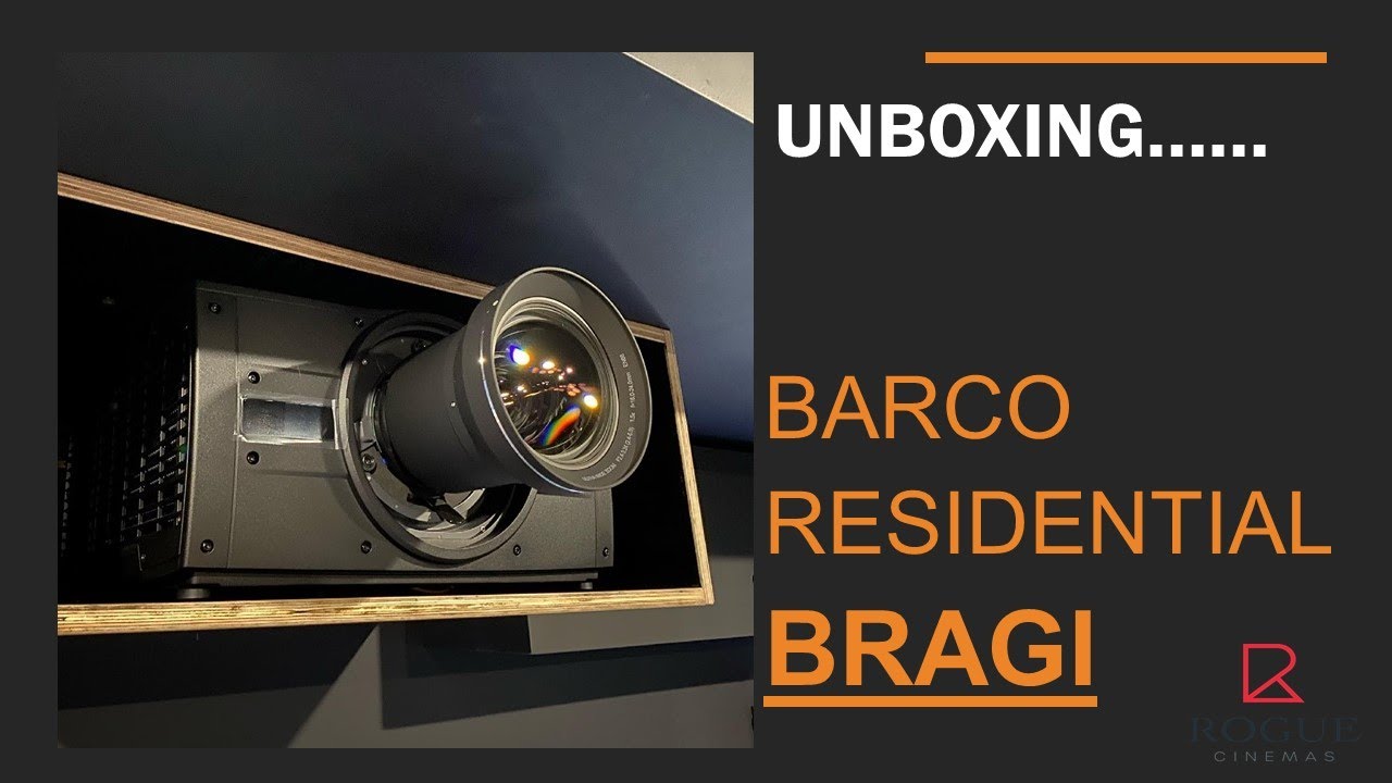 Barco Residential Bragi Projector - Unboxing & Overview - YouTube
