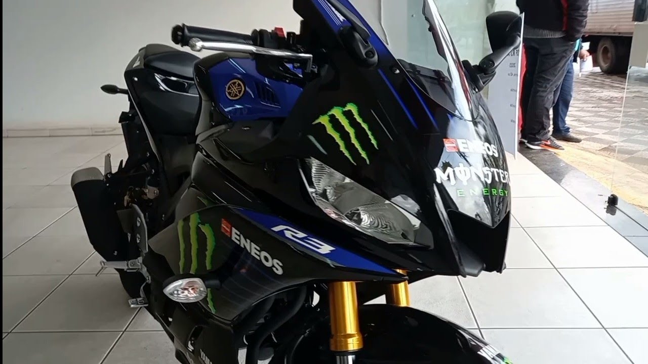 Yamaha r3 versão monster modelo 2023 . - YouTube