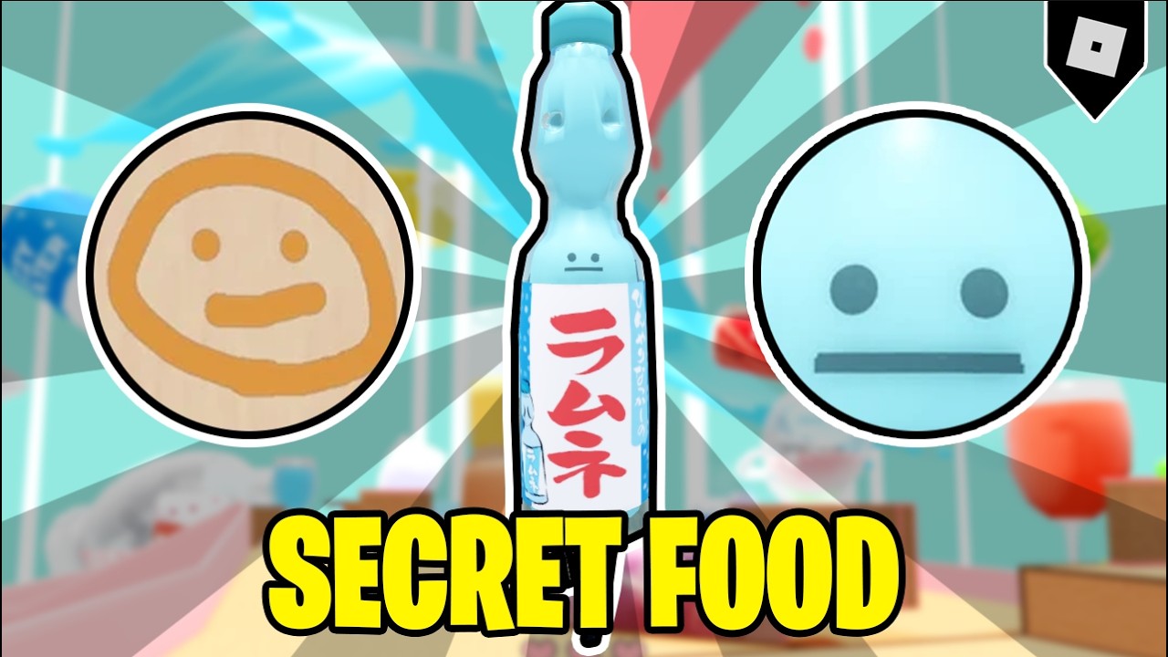 How to get the SECRET FOOD (RAMUNE) + 2 NEW BADGES in SECRET STAYCATION ...